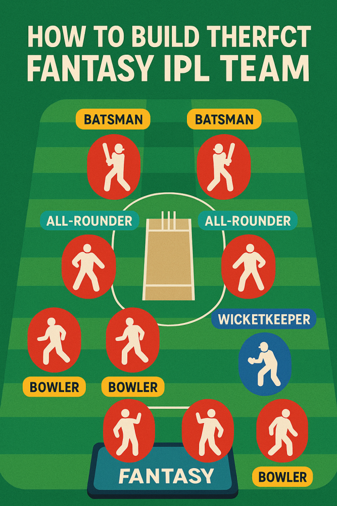 How to Build the Perfect Fantasy IPL Team for IPL 2025 | CricPredictor